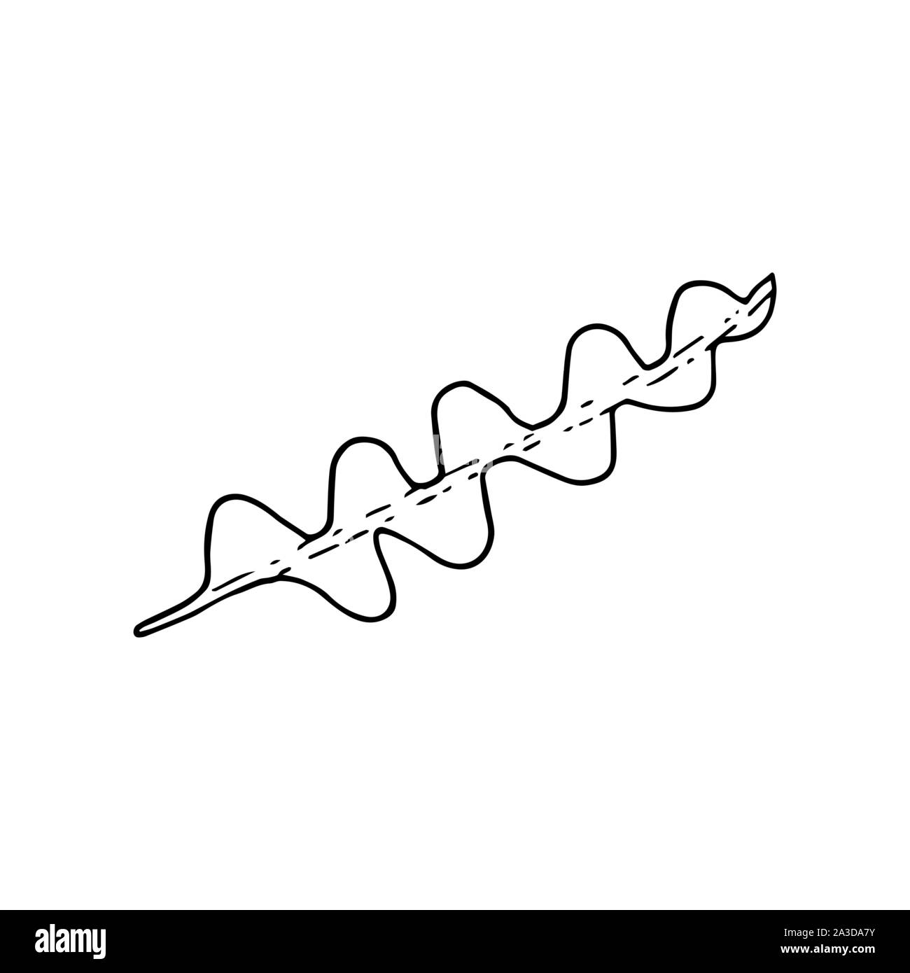 Fishbone plant Stock Vector Images - Alamy