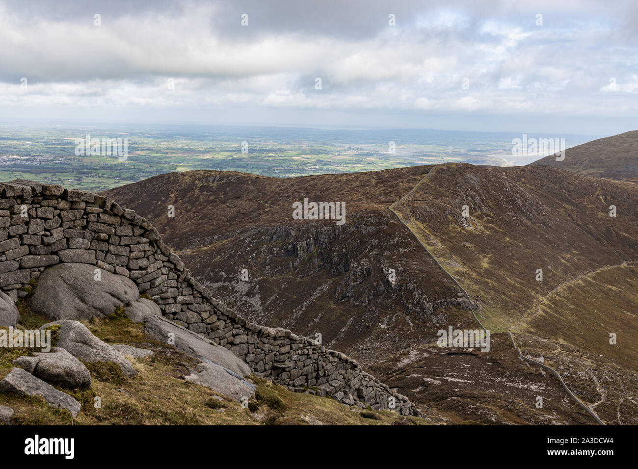 Mourne Mountains, County Down, Northern Ireland Stock Photo - Alamy