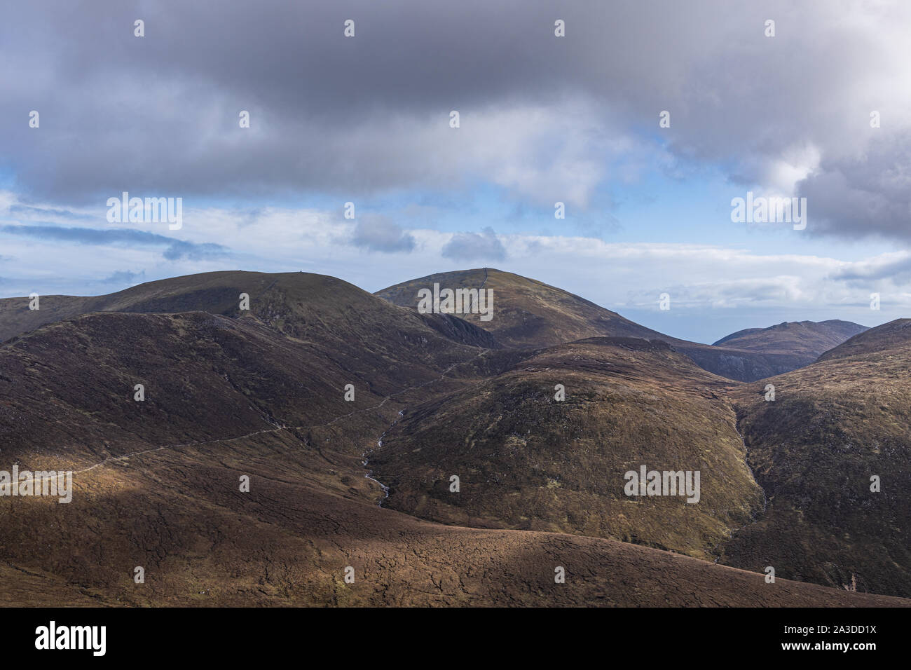 Mourne Mountains, County Down, Northern Ireland Stock Photo - Alamy