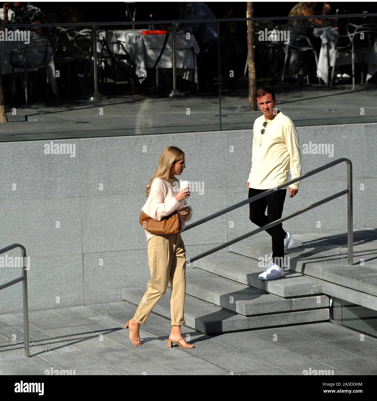 Milan, Mario Gotze and wife Ann Kathrin Brommel Mario Gotze, German ...