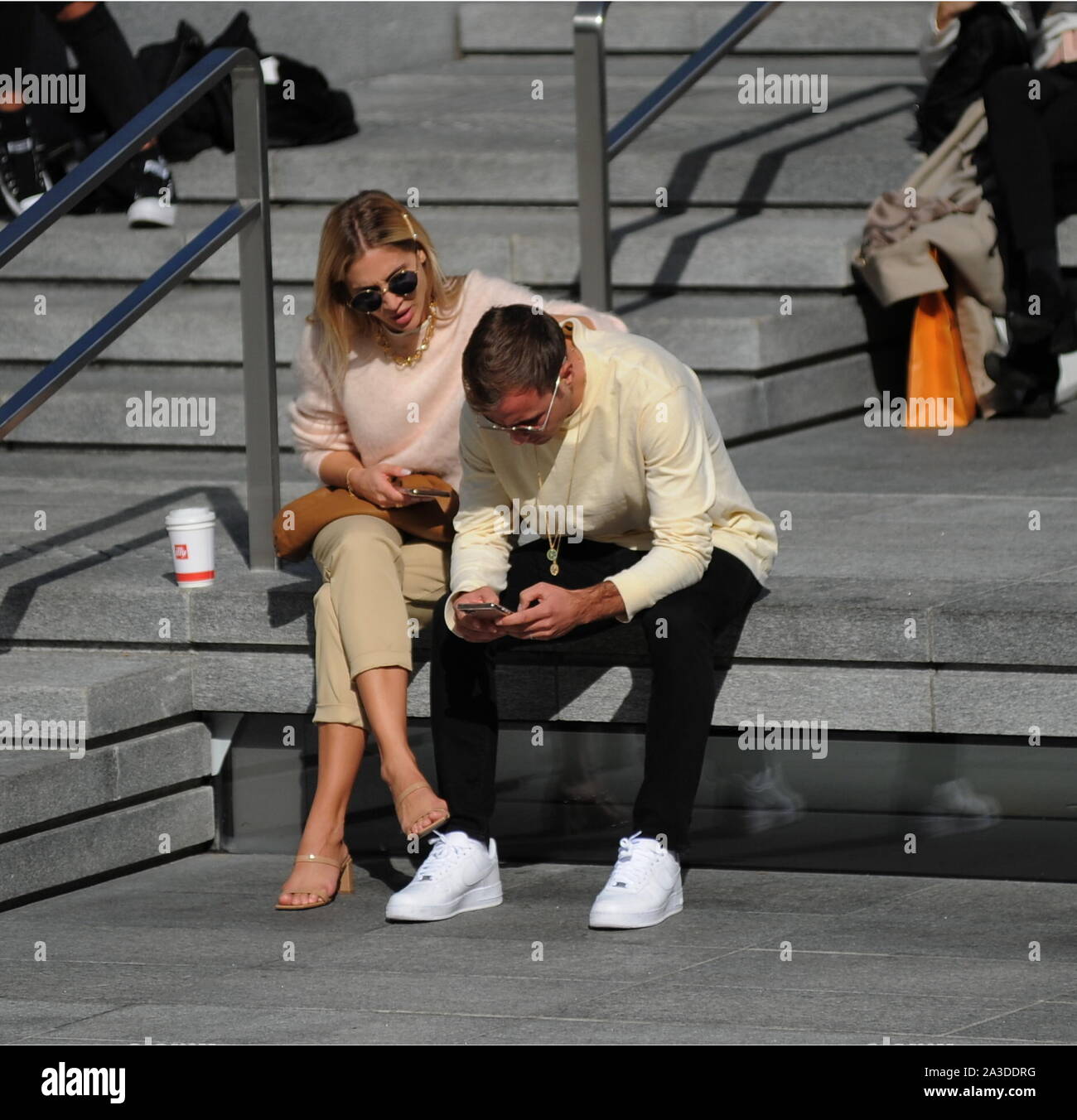 Mario gotze and ann kathrin brommel hi-res stock photography and images ...