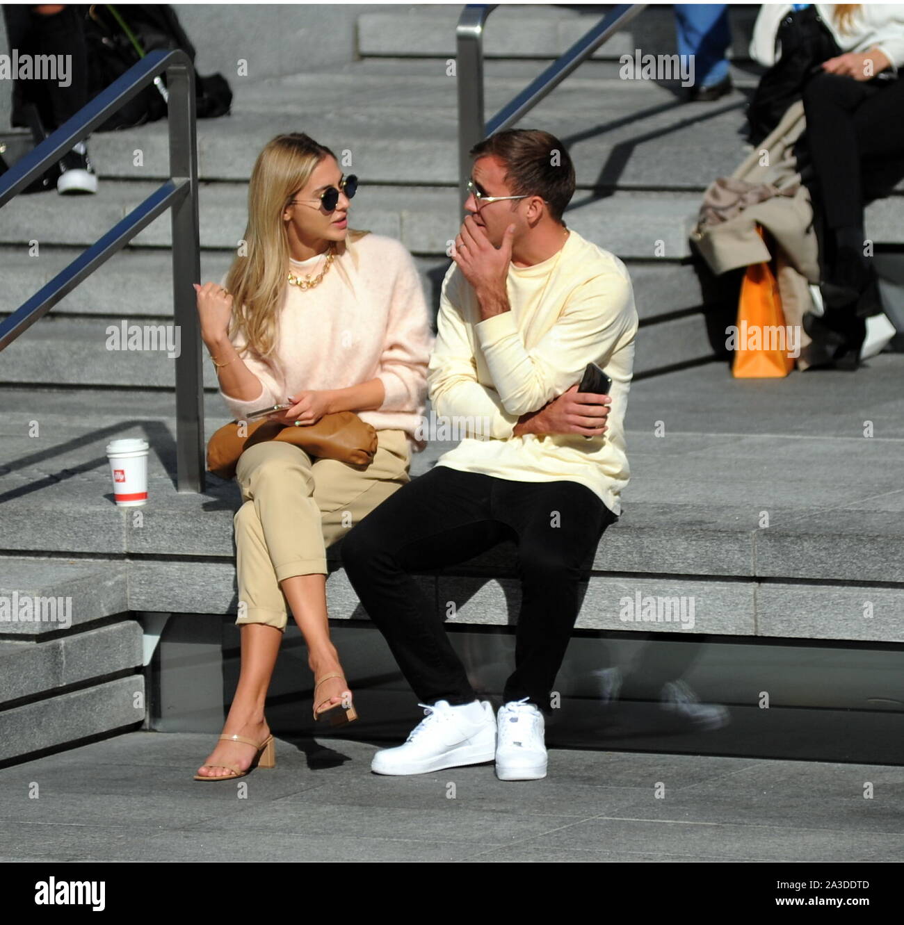 Milan, Mario Gotze and wife Ann Kathrin Brommel Mario Gotze, German ...