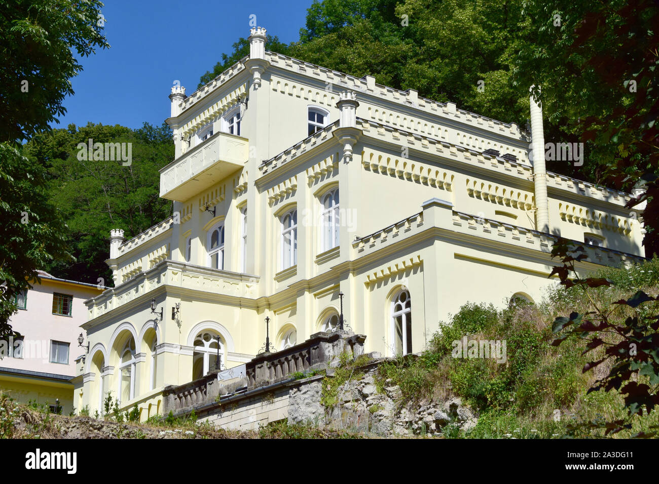 Palffy Palace, Visegrád, Pest County, Hungary, Magyarország, Europe ...
