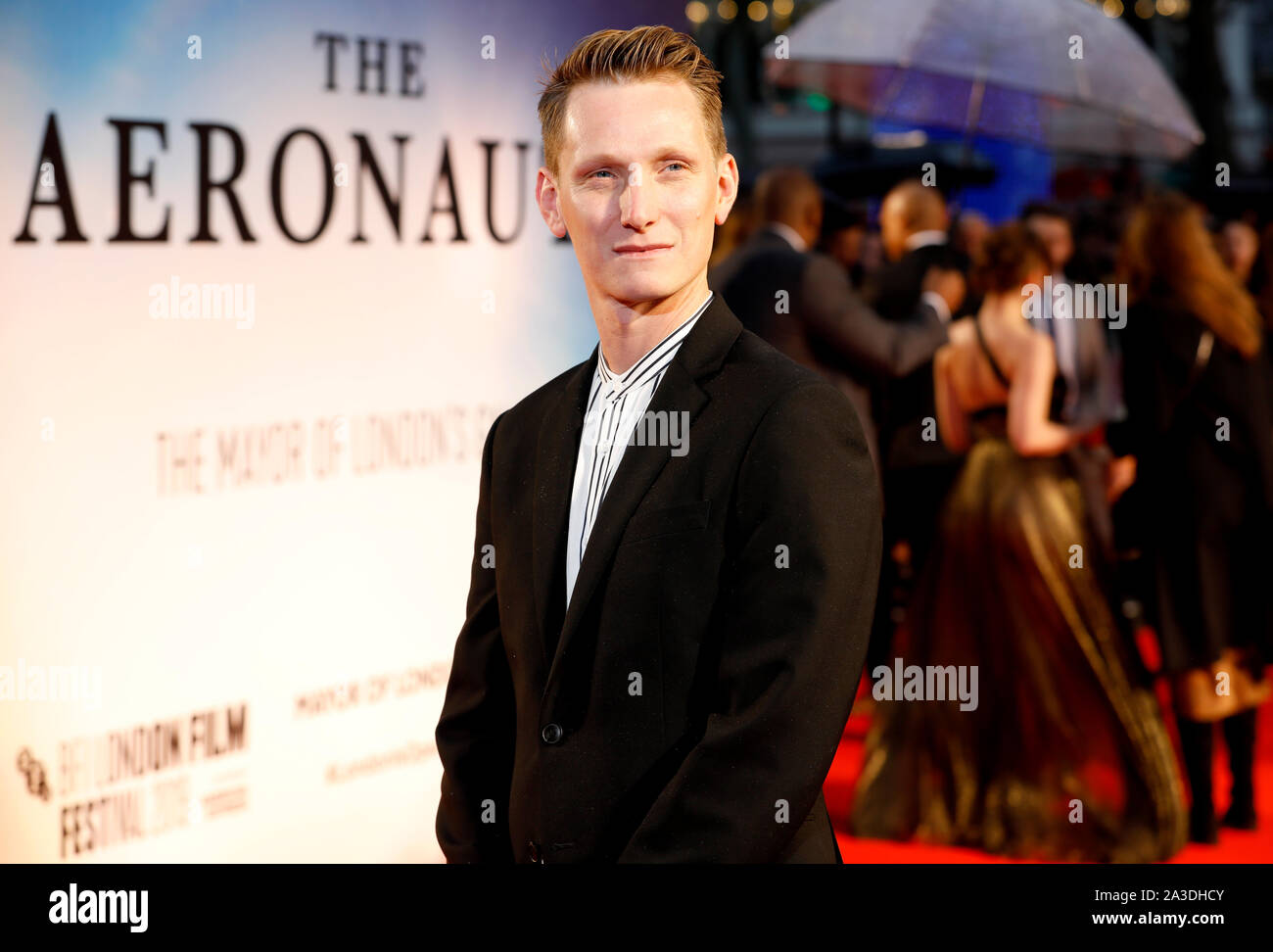 Tom Harper attending the UK Premiere of The Aeronauts as part of the ...
