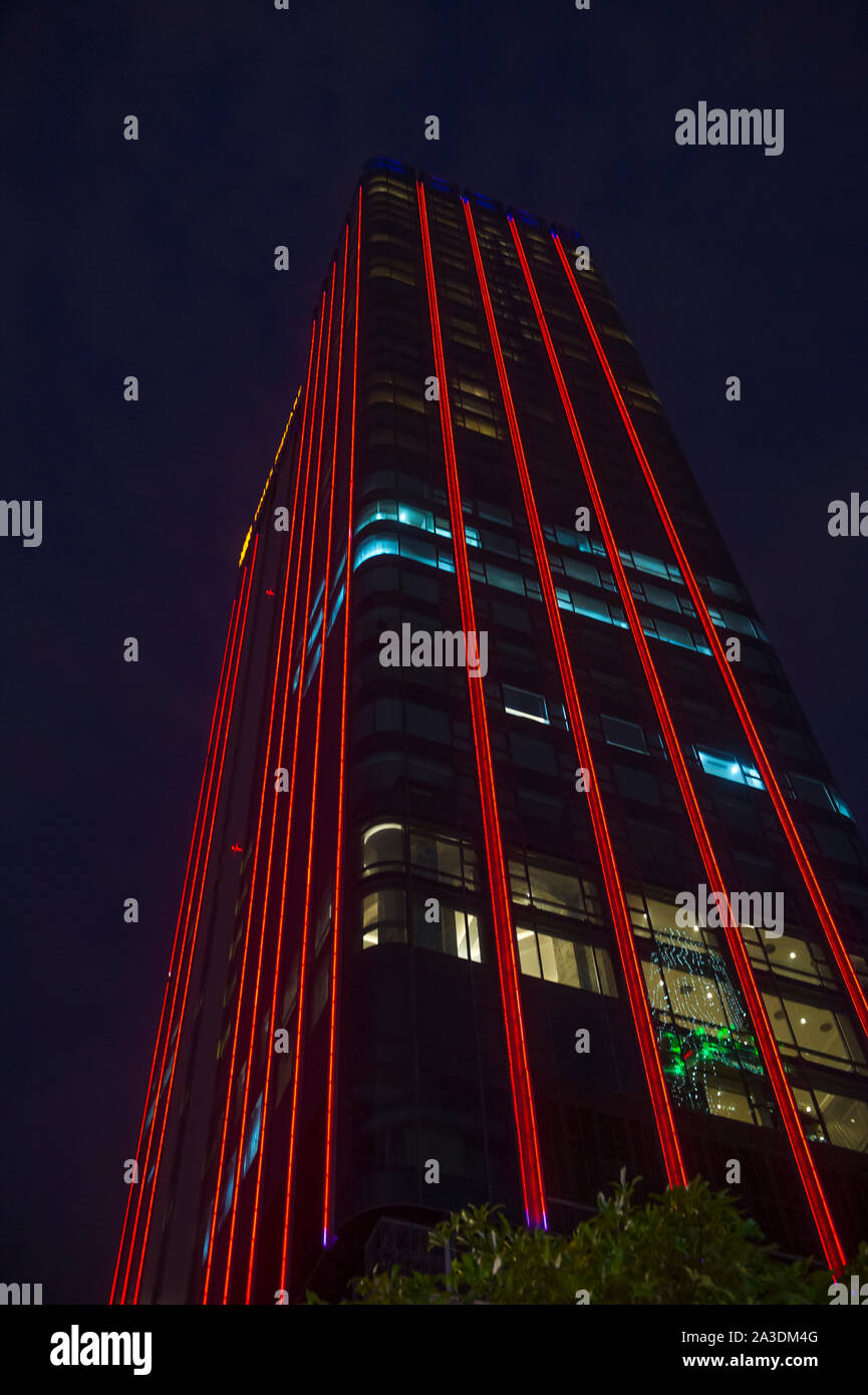 The Saigon Times Square tower in Ho Chi Minh city Vietnam Stock Photo ...