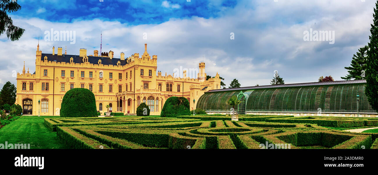 Lednice lednice palace greenhouse hi-res stock photography and images ...