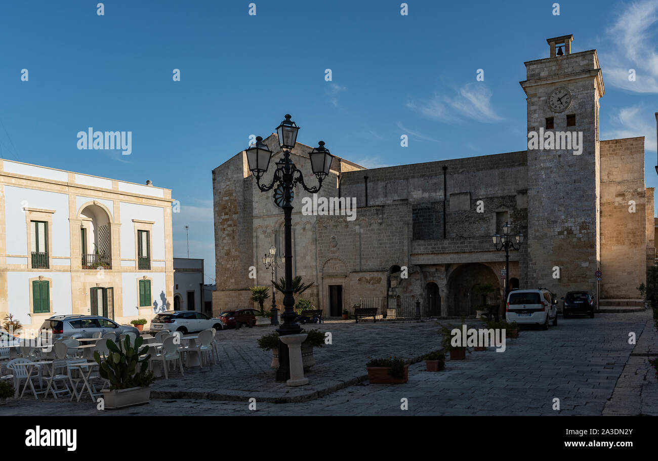 Views of Castro at sunset. Ancient Aragonese walls between blue skies ...