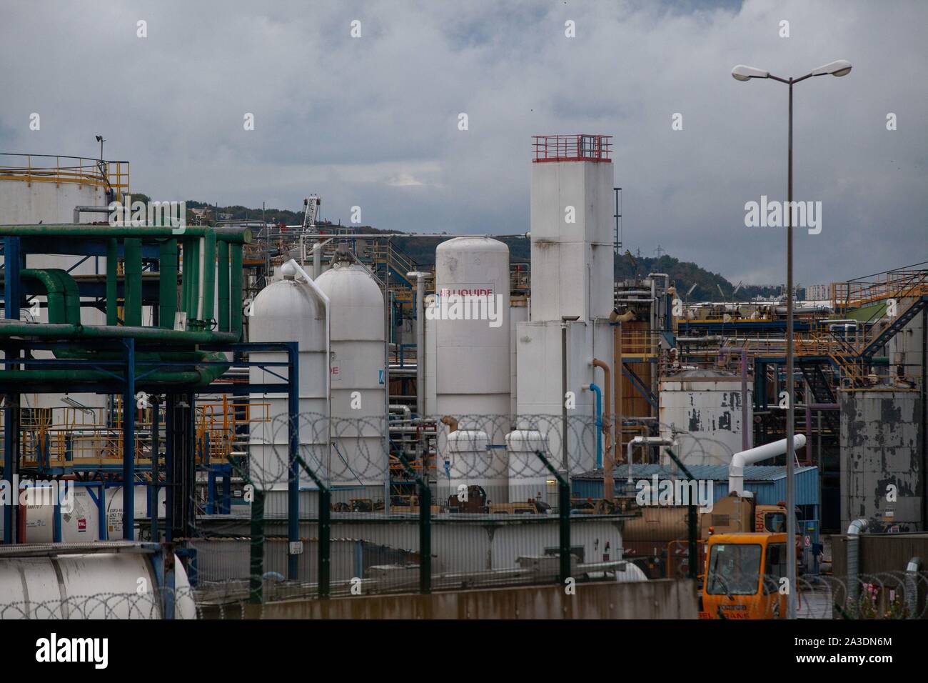 A week after a fire ravaged the Lubrizol plant in Rouen, smoke is still ...