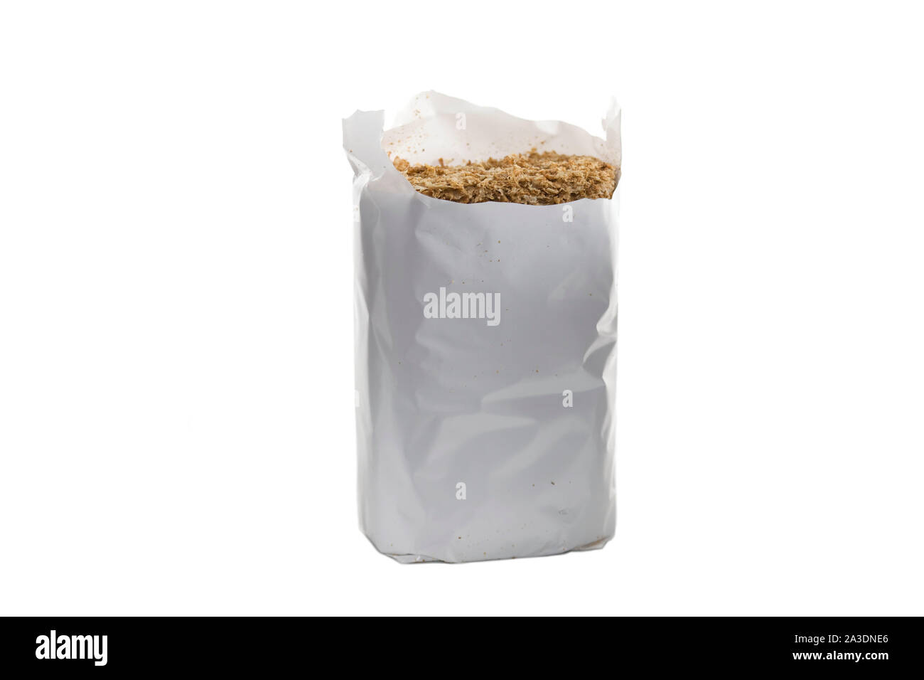 weetabix cereal in plastic inner wrap on isolated white background ...