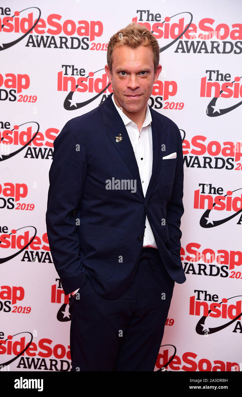 William Beck arriving for the Inside Soap Awards 2019 held at Sway ...
