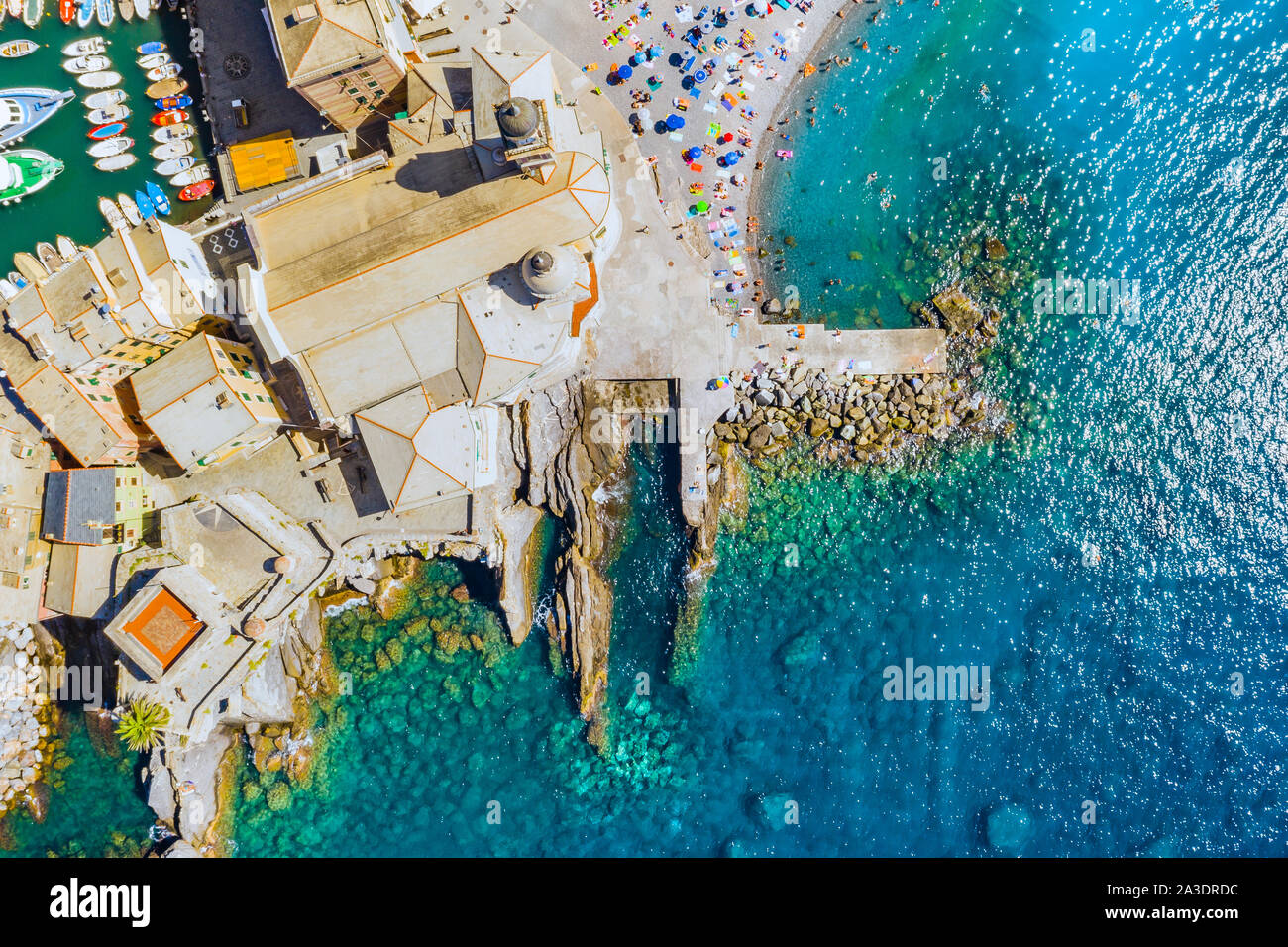 Camogli castle hi-res stock photography and images - Alamy