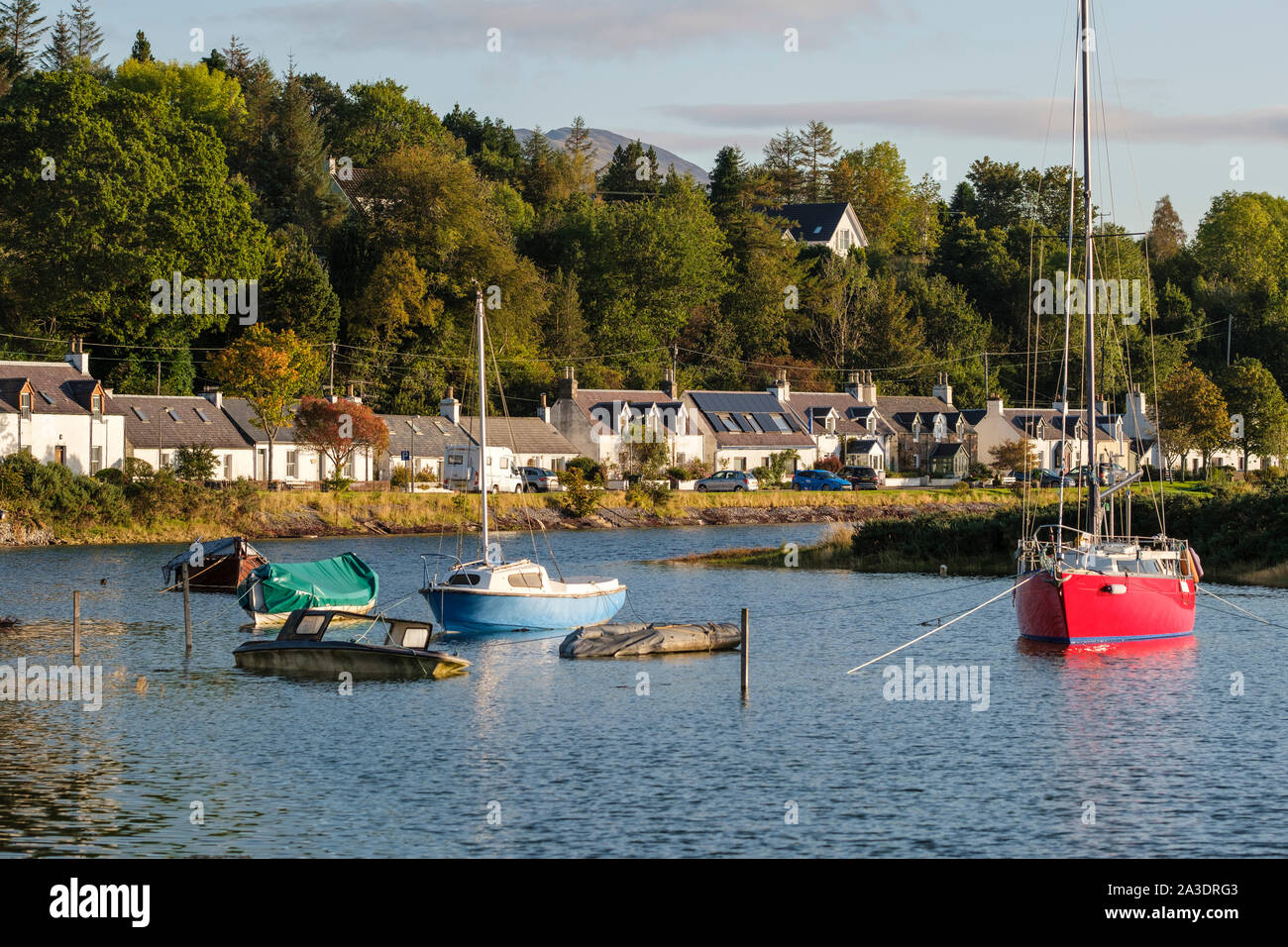 Lochcarron village hi-res stock photography and images - Alamy