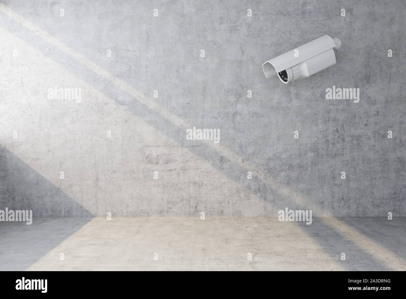 wall surveillance camera with sunlight. 3d rendering Stock Photo - Alamy