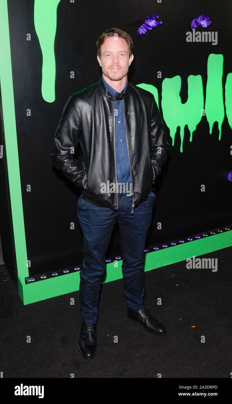 New York, NY - October 4, 2019: Matthew Alan attends Huluween ...
