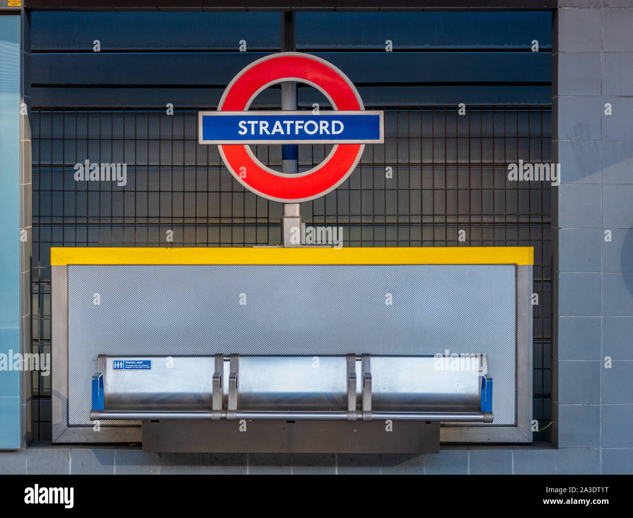 London underground station signs hi-res stock photography and images ...