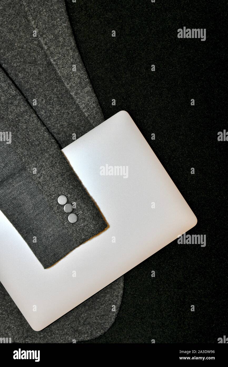 Jacket partially on hi-res stock photography and images - Alamy