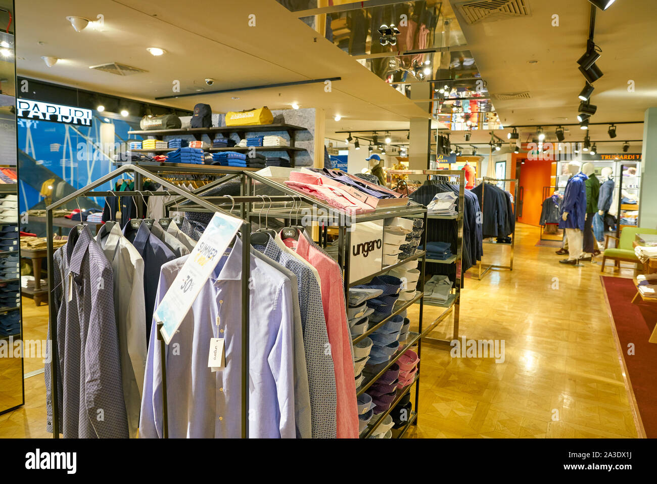 VENICE, ITALY - CIRCA MAY, 2019: interior shot of "Coin" department ...