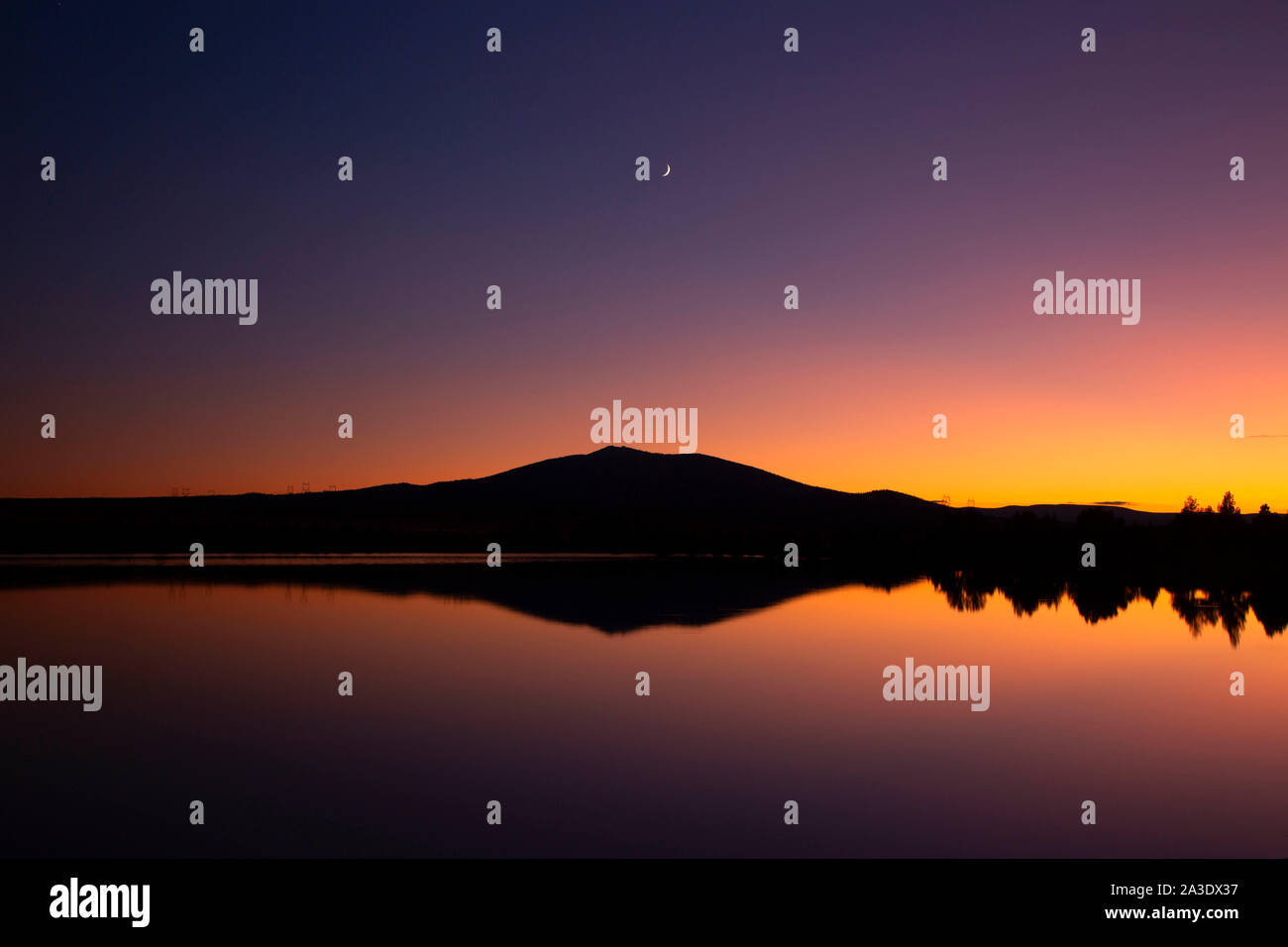 Duncan Reservoir sunset, Lakeview District Bureau of Land Management ...