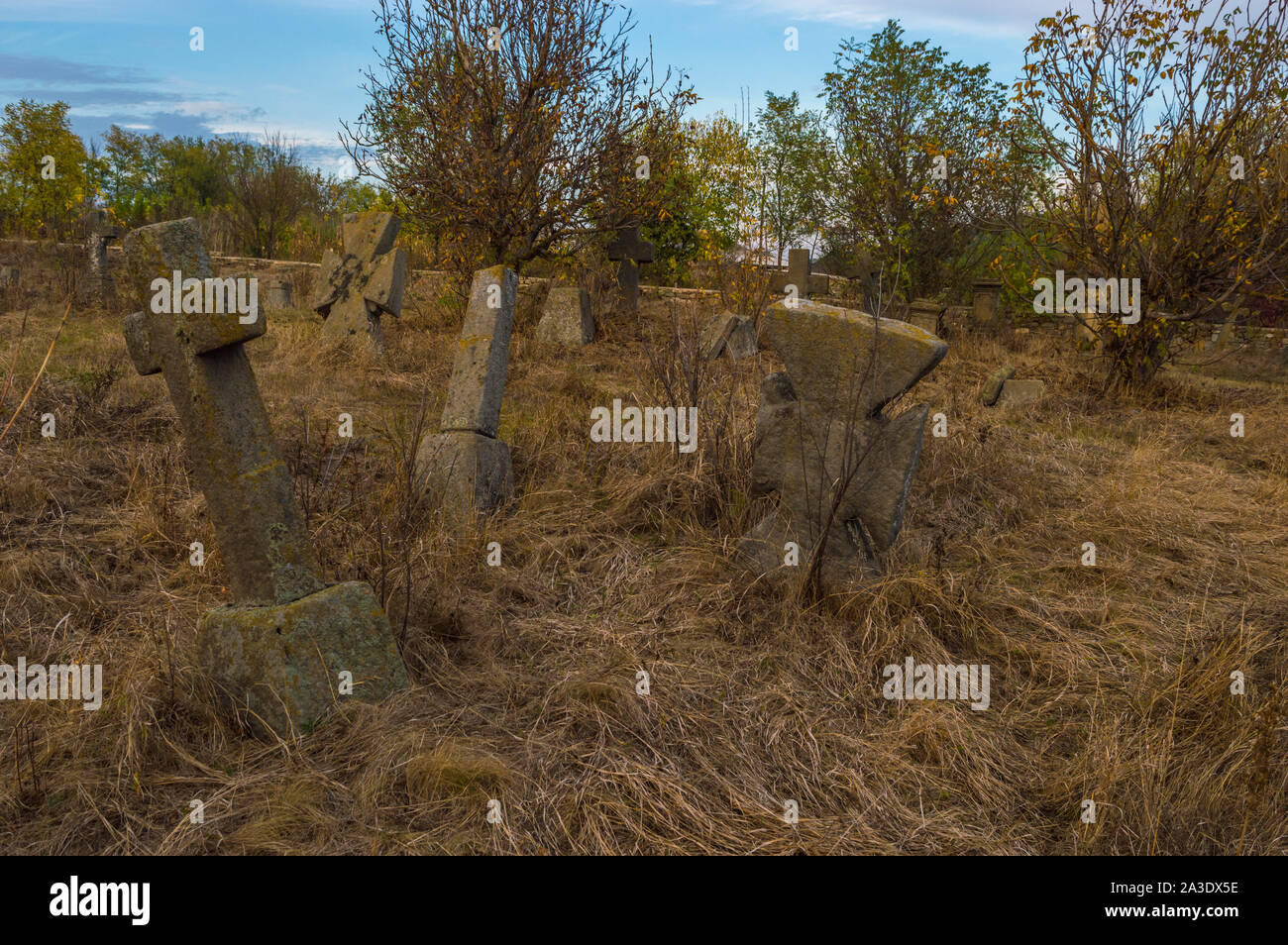 Old stone markers hi-res stock photography and images - Alamy