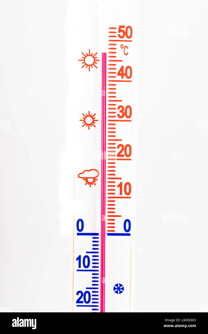 High temperature thermometer. Home outdoor temperature measuring device ...