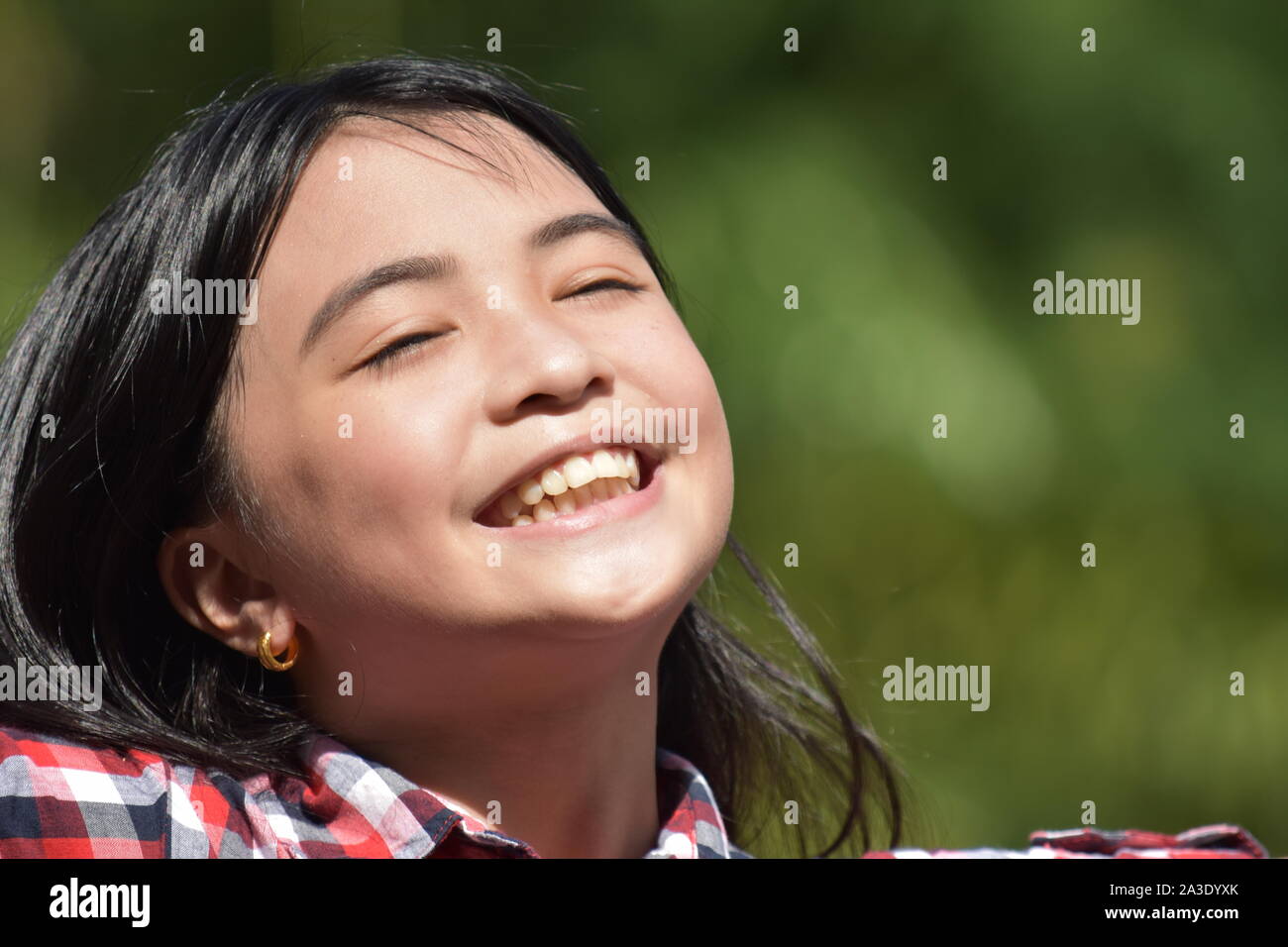 A Girl Child And Freedom Stock Photo - Alamy