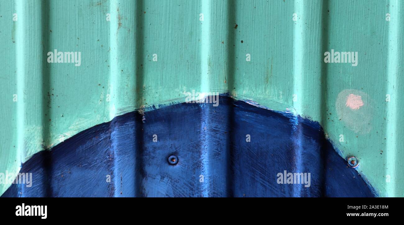 Detailed close up view on metal and steel structure textures in ...