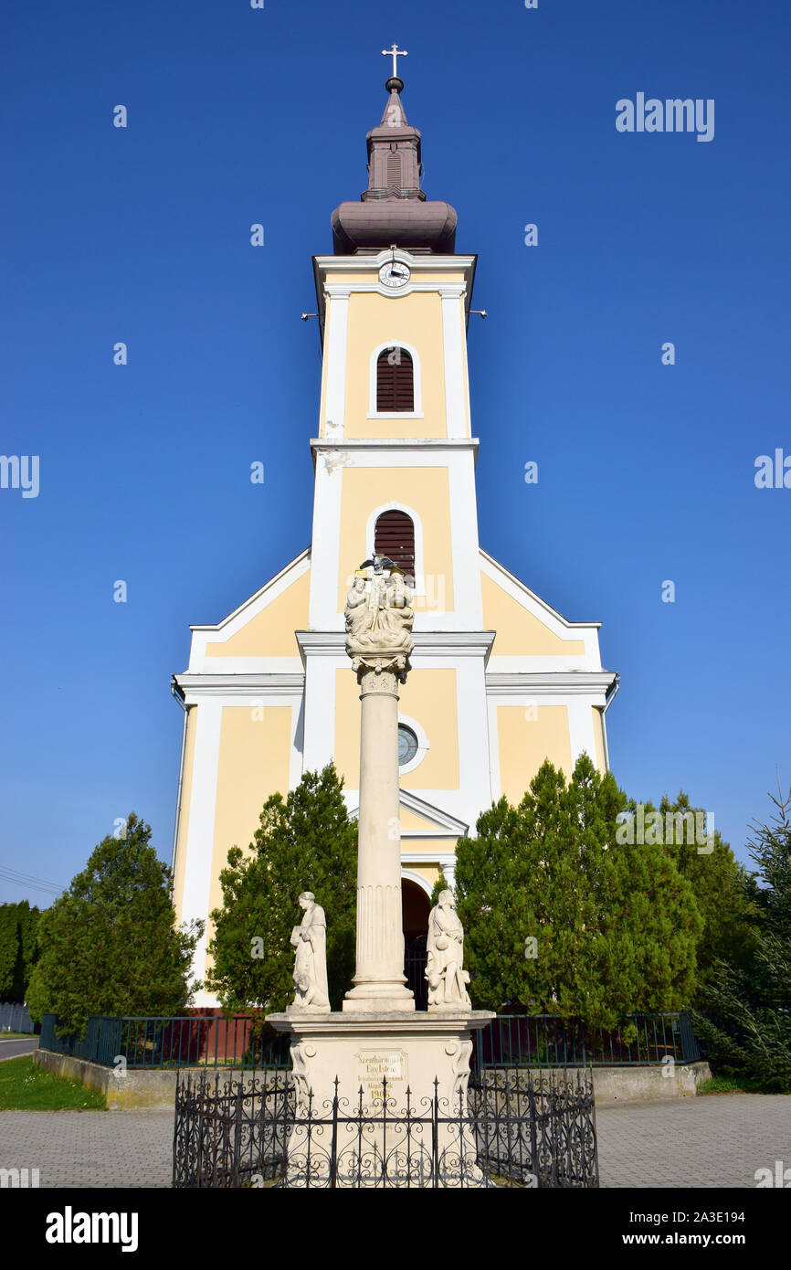 St. Martin Roman Catholic Church, Vörs, Somogy county, Hungary ...