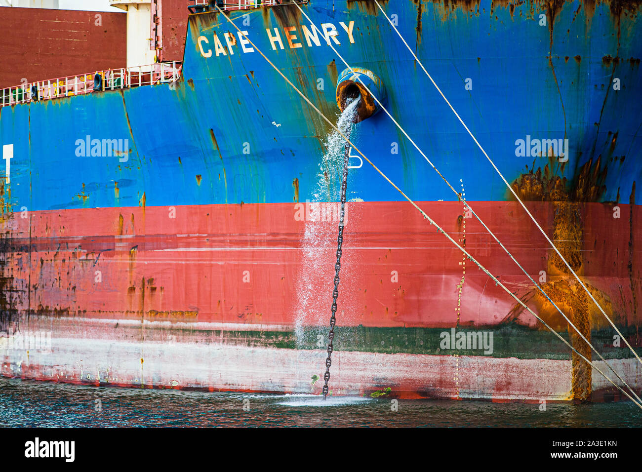 Overboard discharge hi-res stock photography and images - Alamy