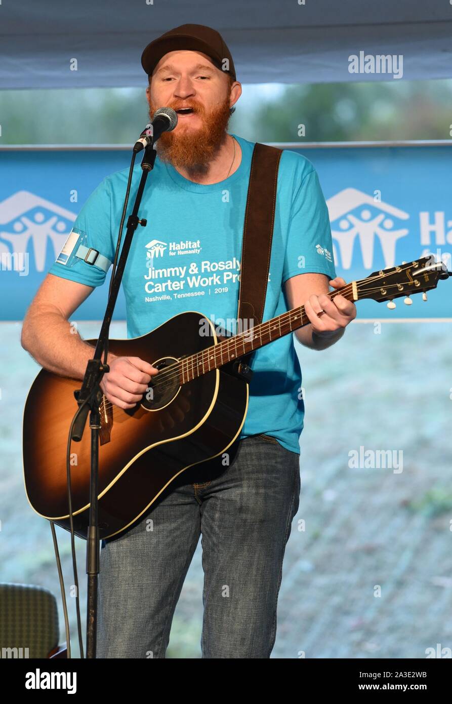 Nashville, TN, USA. 7th Oct, 2019. Eric Paslay at a public appearance ...