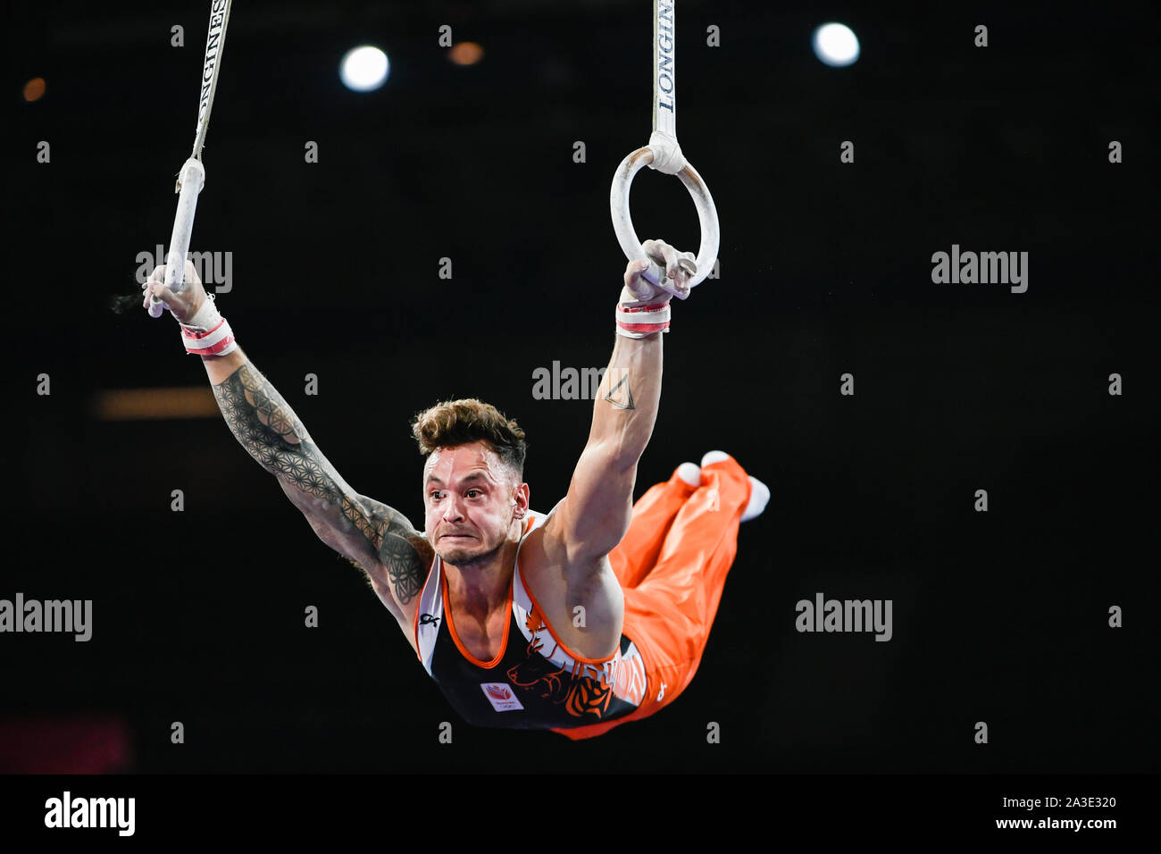 Stuttgart, Germany. 07th Oct, 2019. Gymnastics: World championship, qualification, men, Bart ...