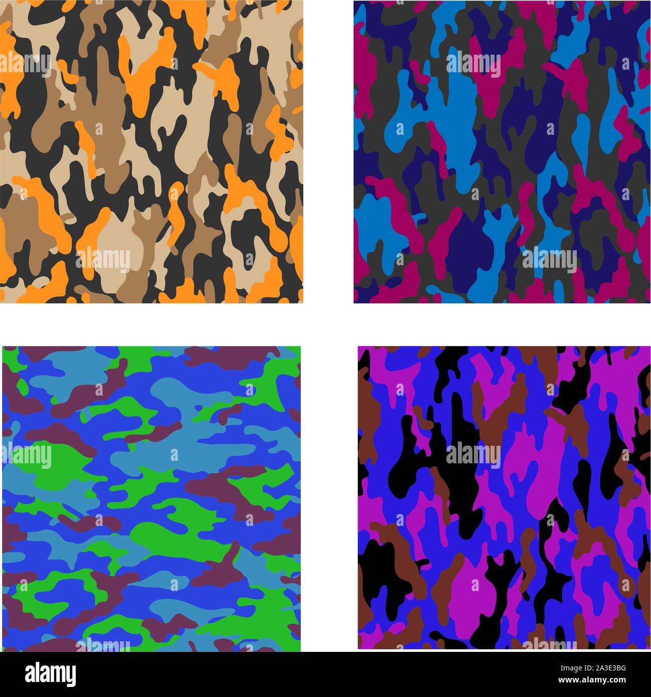 Camouflage pattern pants Stock Vector Images - Alamy