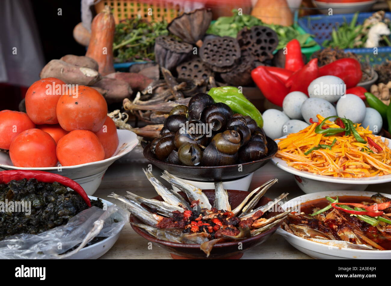 Chinese snails hi-res stock photography and images - Alamy
