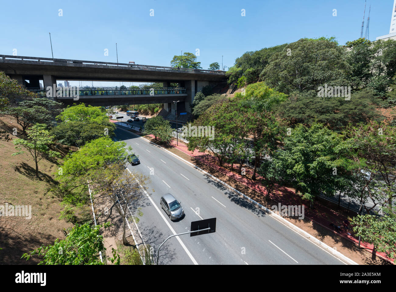 SAO PAULO, BRAZIL - 05, OCTOBER, 2019: Horizontal picture of the ...
