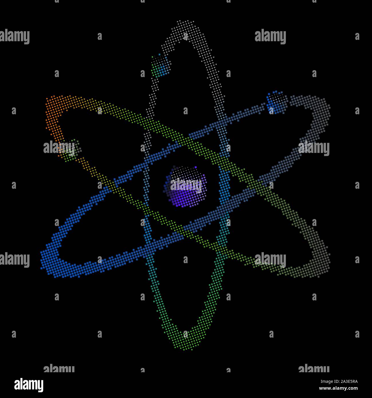 Quantum dot Stock Vector Images - Alamy