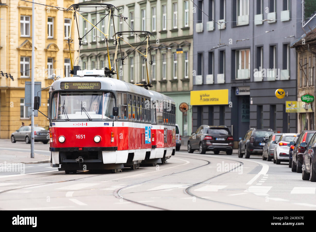 Brno street hi-res stock photography and images - Alamy