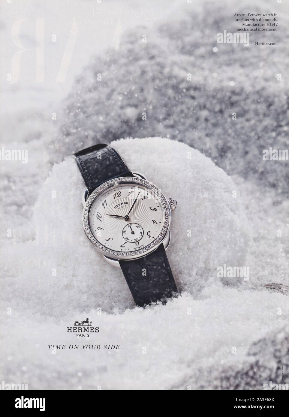 Hermes vintage advertisement hi-res stock photography and images - Alamy