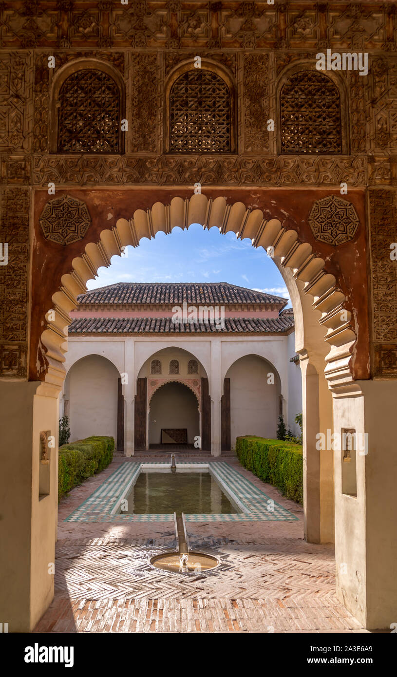 Alcazaba fortress night malaga hi-res stock photography and images - Alamy