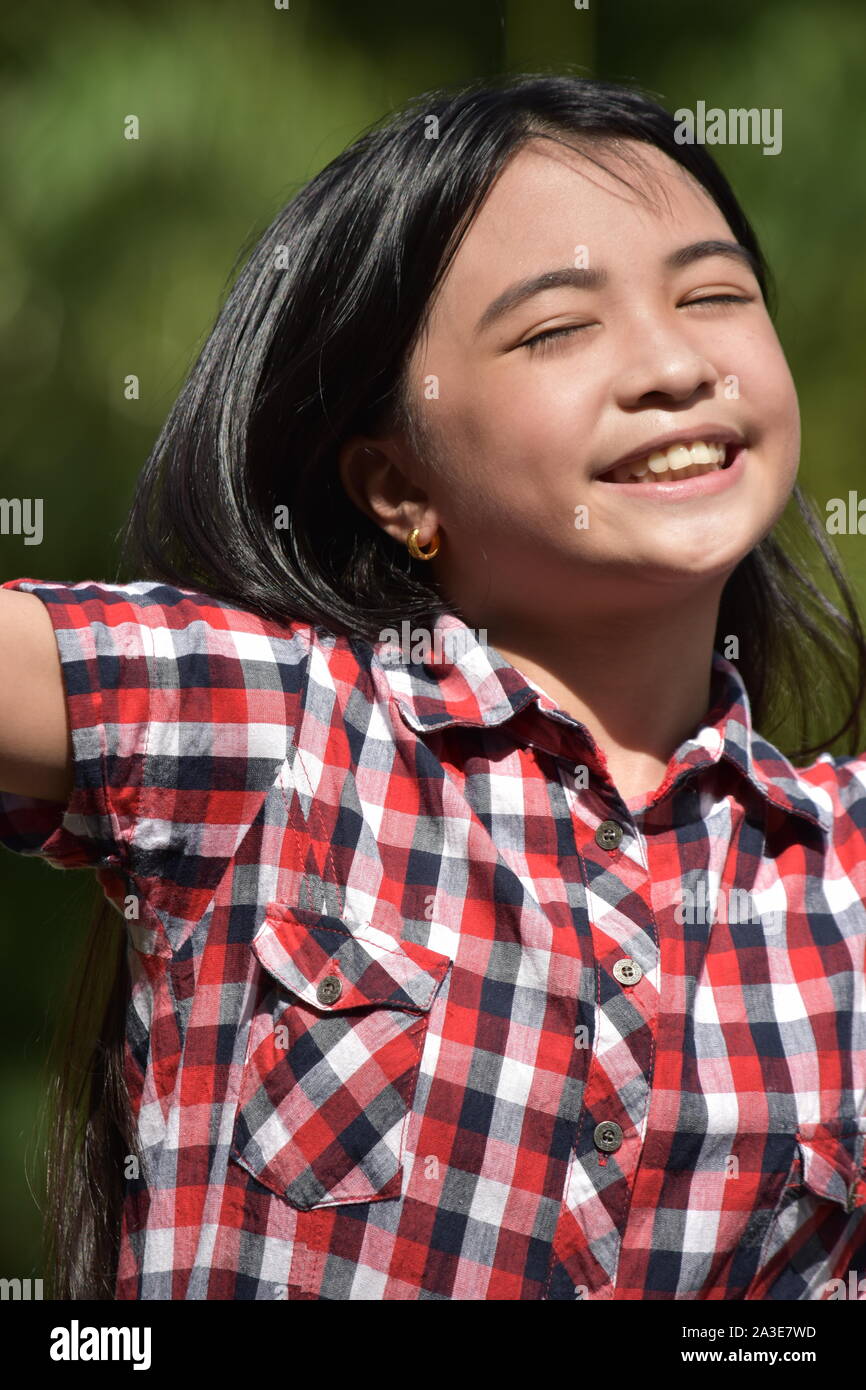A Tween And Freedom Stock Photo - Alamy