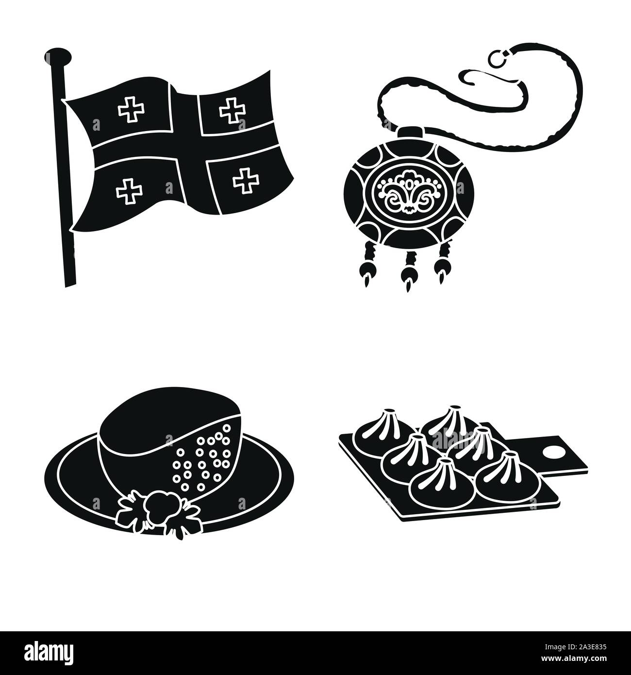 Vector design of heritage and originality icon. Set of heritage and ...