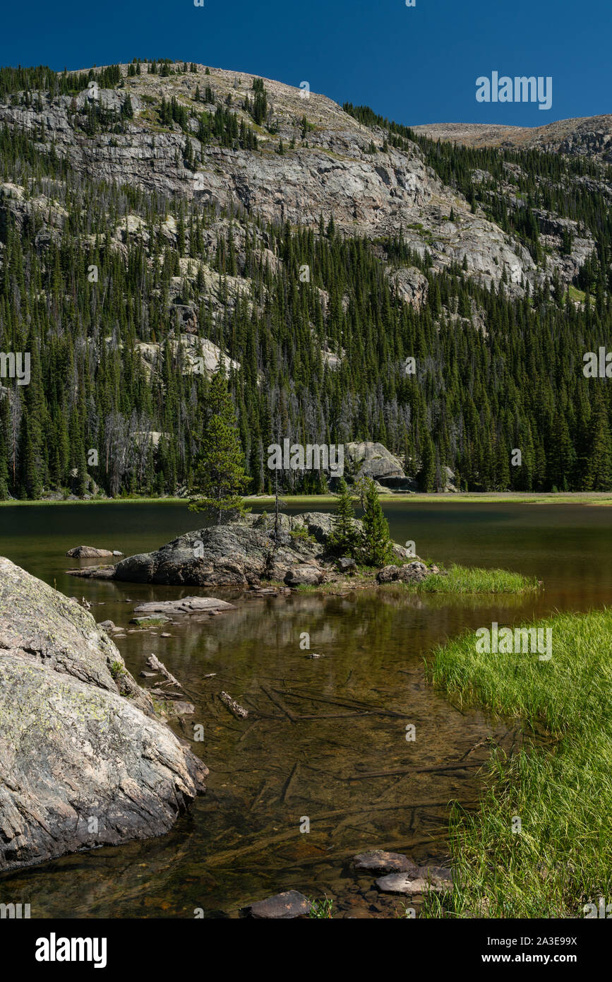 Along the East Inlet Trail, from Grand Lake, Colorado Stock Photo - Alamy