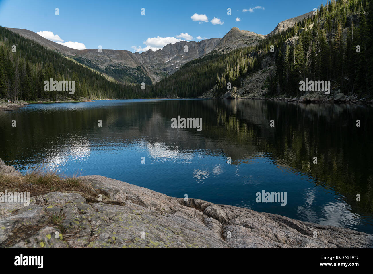 Along the East Inlet Trail, from Grand Lake, Colorado. Rocky Mountain ...