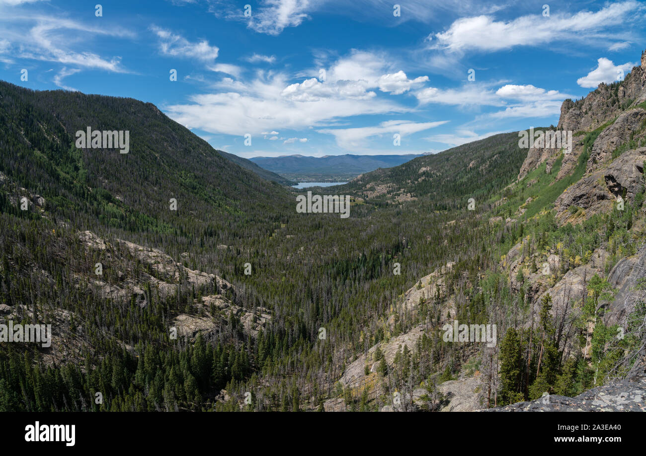 Along the East Inlet Trail, from Grand Lake, Colorado. Rocky Mountain ...