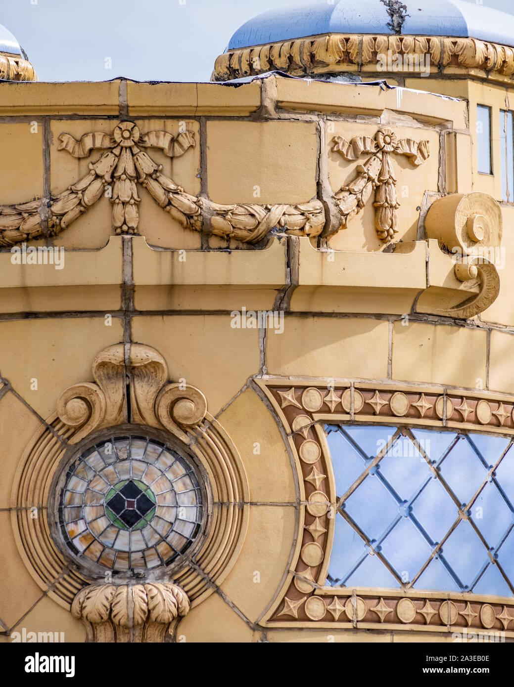 White Terracotta Facade High Resolution Stock Photography and Images ...