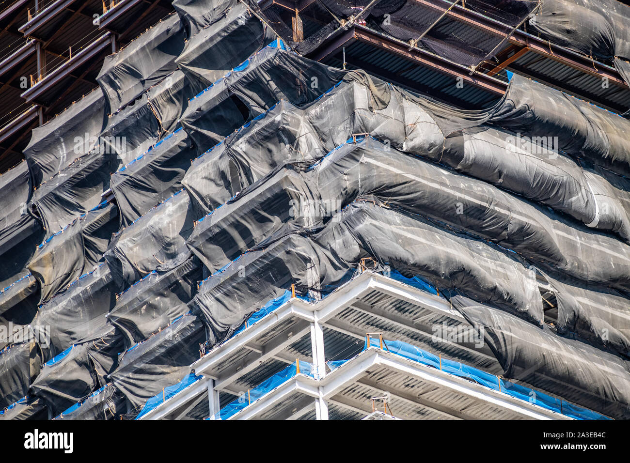 Building under construction in downtown Chicago Stock Photo - Alamy