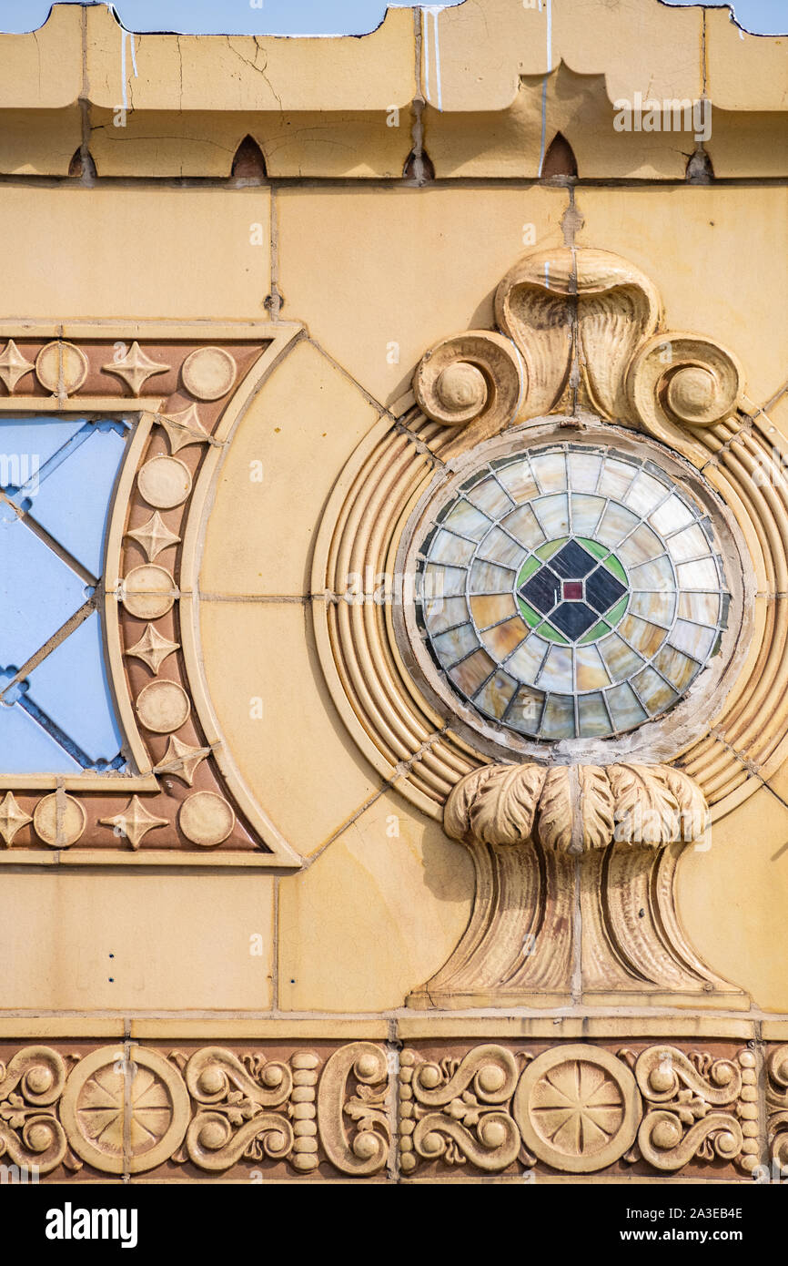 Close up of terracotta architectural detail Stock Photo - Alamy