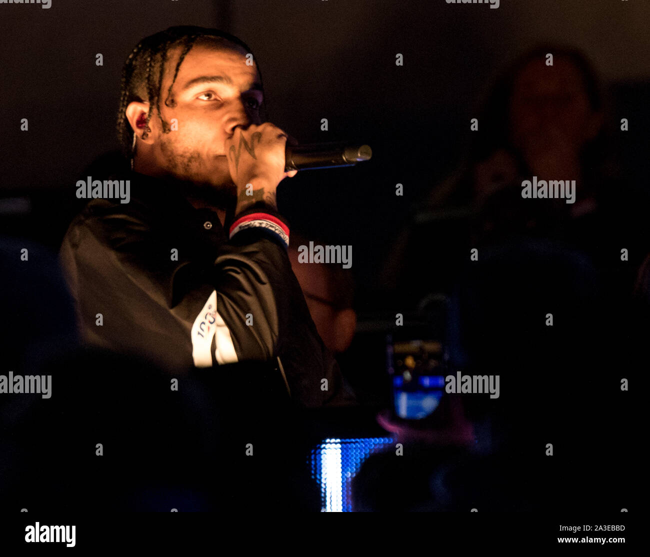 06/10/2019 London UK - AJ TRACEY takes to the stage for the first-ever ...