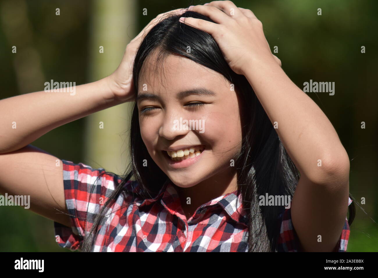 A Female And Memory Loss Stock Photo - Alamy