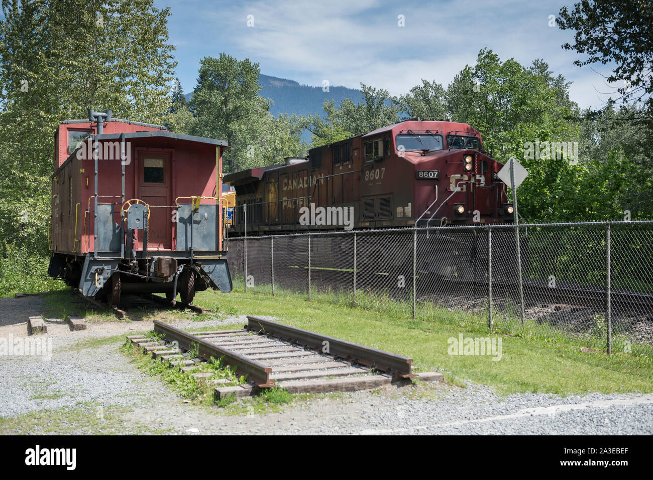 Last spike craigellachie british columbia hi-res stock photography and ...