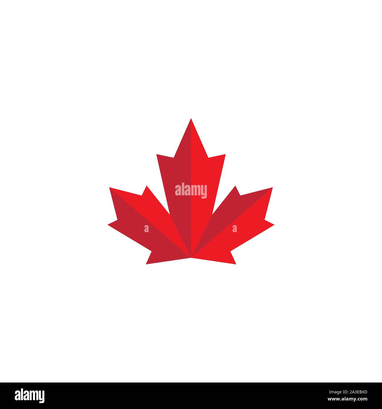 Maple leaf vector illustration design template Stock Vector Image & Art ...