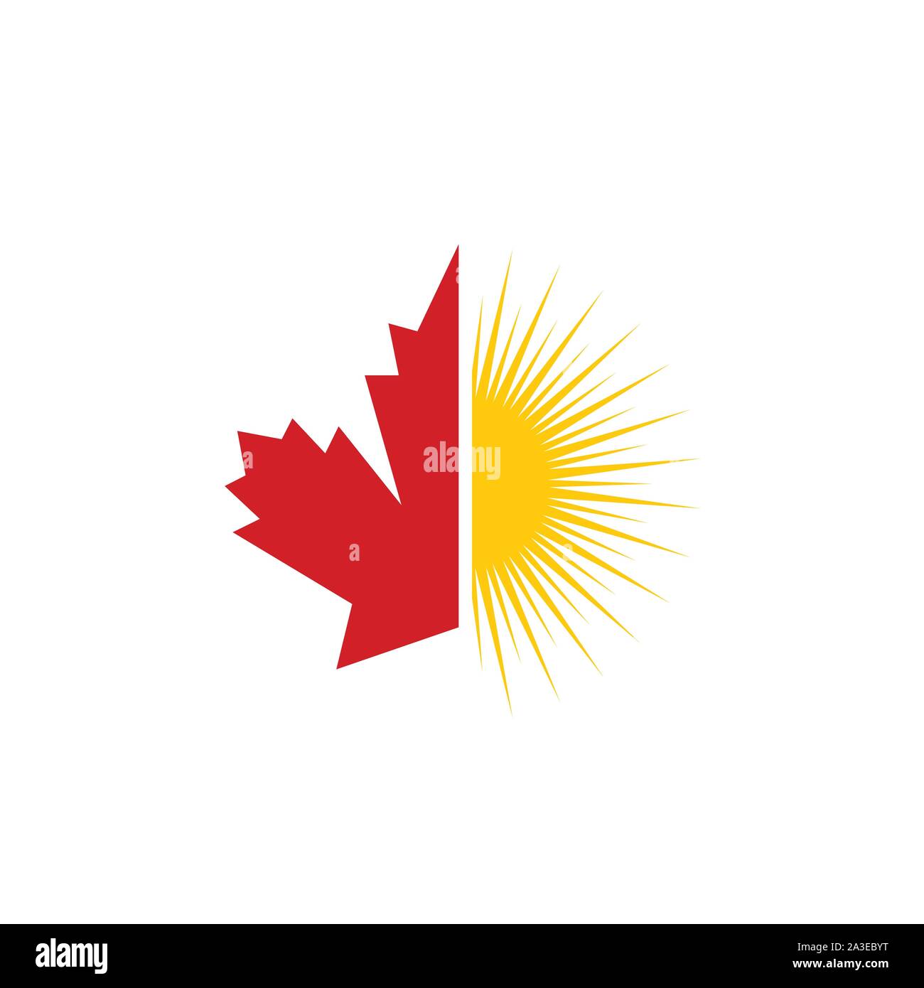 Maple leaf vector illustration design template Stock Vector Image & Art ...